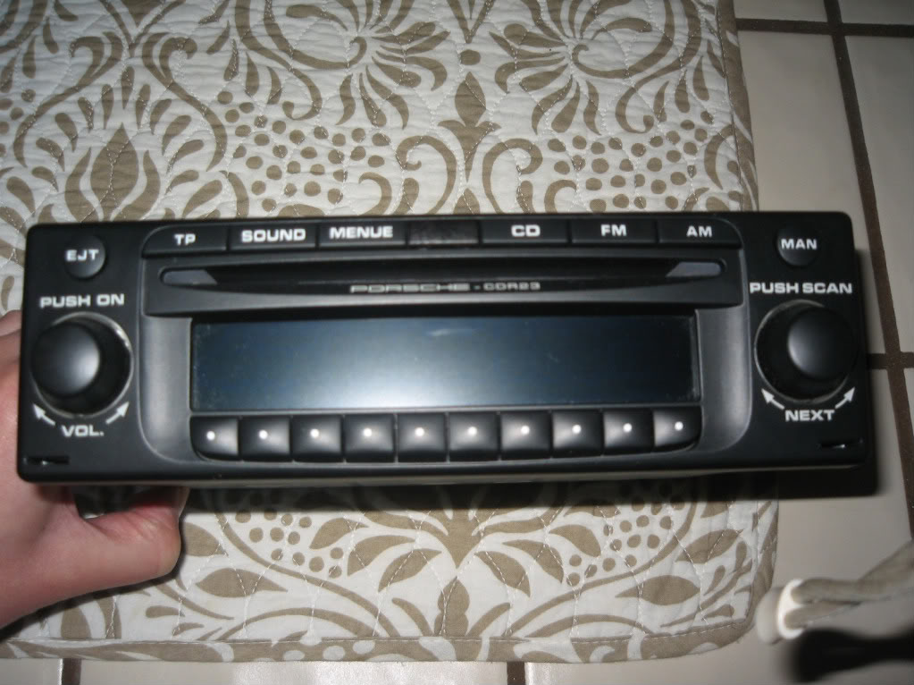 OEM Porsche Becker CDR-23 Radio - MINT! - 6SpeedOnline - Porsche Forum ...