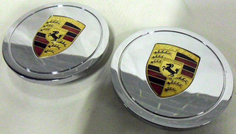 Porsche Fuchs Center Caps