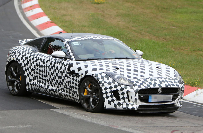 Spied: Jaguar F-Type R Coupe - 6SpeedOnline
