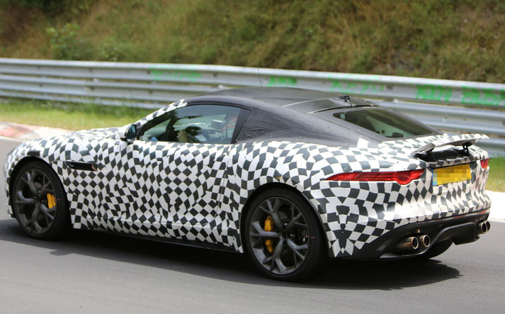 Spied: Jaguar F-Type R Coupe - 6SpeedOnline