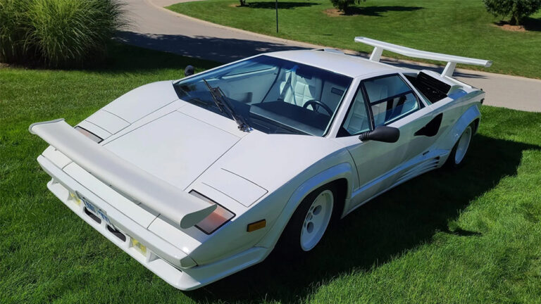 LP5000 QV Countach For Sale, Weird Front Wing and All - 6SpeedOnline