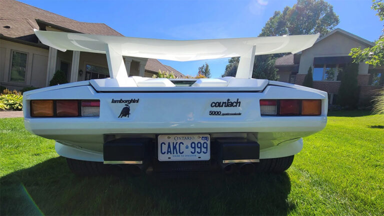 LP5000 QV Countach For Sale, Weird Front Wing and All - 6SpeedOnline